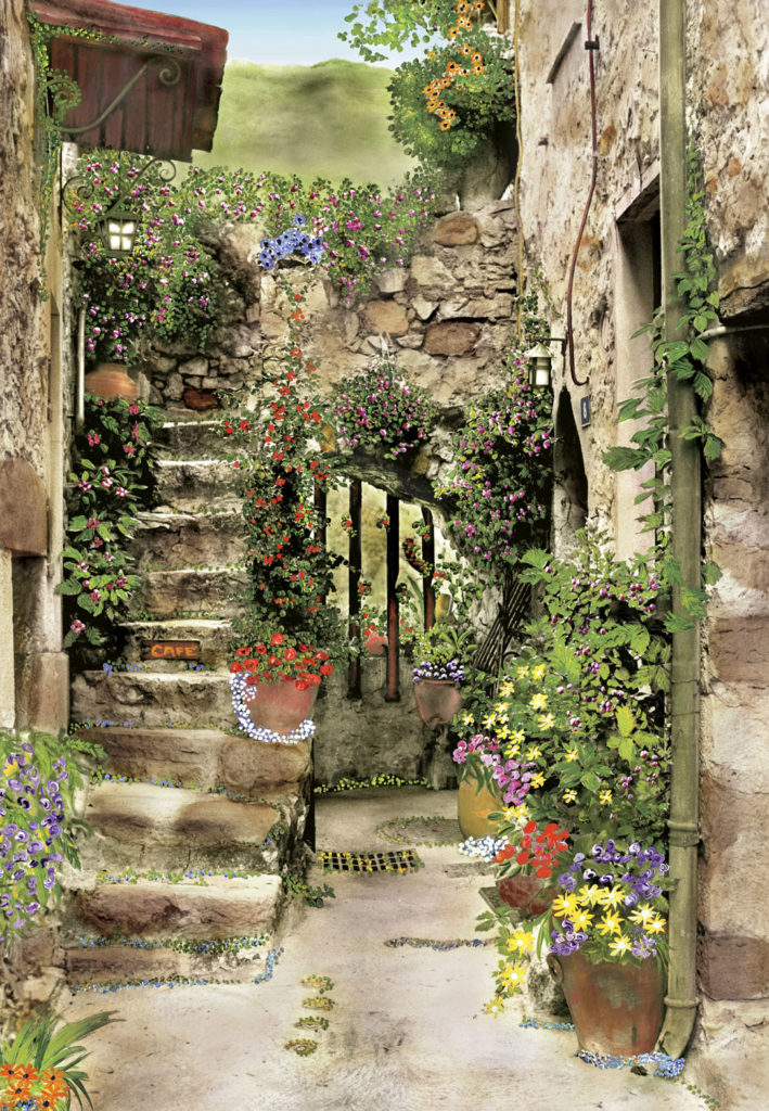 Cafe Stairs – Martin Roberts Artwork