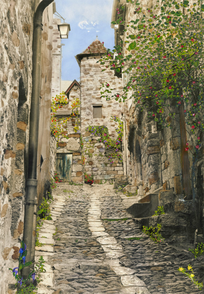 Road to the Village – Martin Roberts Artwork