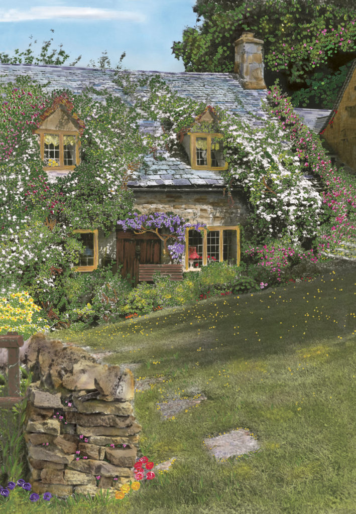 Slate Roof Cottage – Martin Roberts Artwork